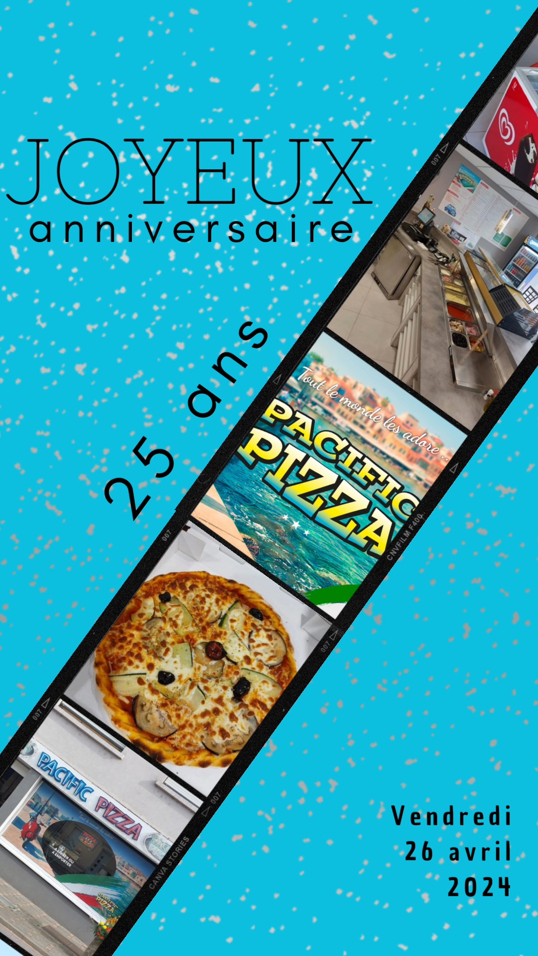PACIFIC PIZZA FÊTE SES 25 ANS D'OUVERTURE - Pacific Pizza